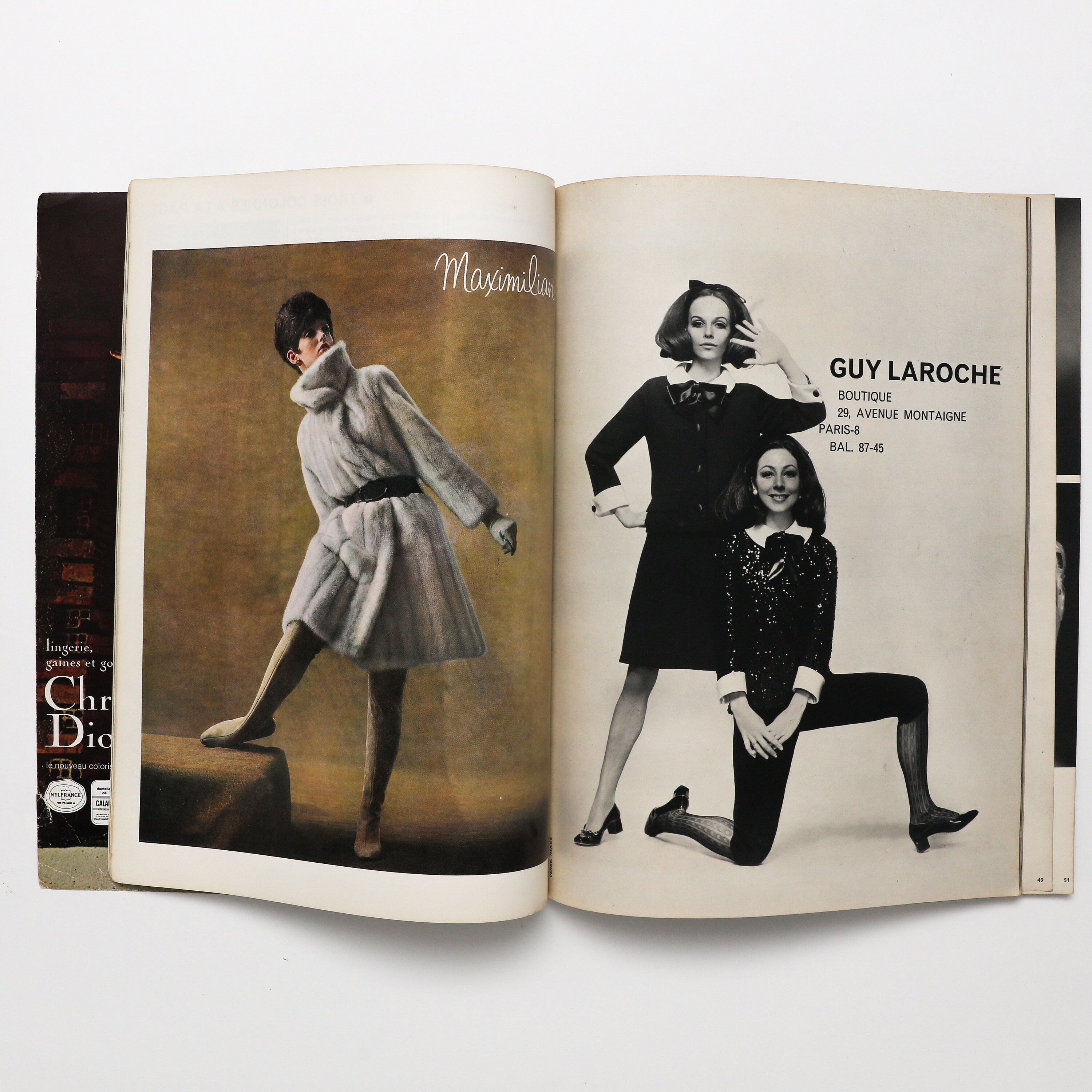 L'art Et La Mode, December 1967 - Vintage Fashion Magazine, Coffee ...
