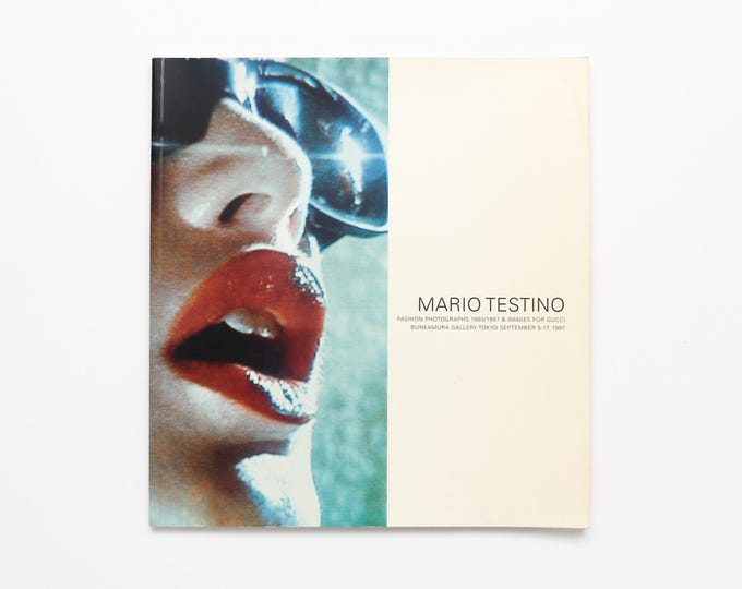 Mario Testino, Fashion Photographs - Vintage Coffee Table Book, MCM ...