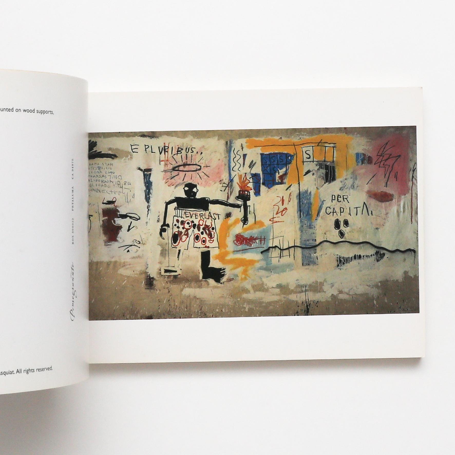 Jean Michel Basquiat Postcards Book - Vintage Coffee Table Book, MCM ...