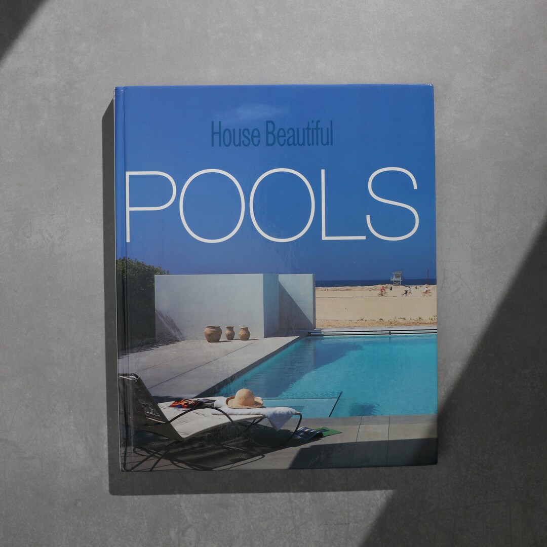 House Beautiful POOLS - Vintage Coffee Table Book, MCM Decor, Apartment ...