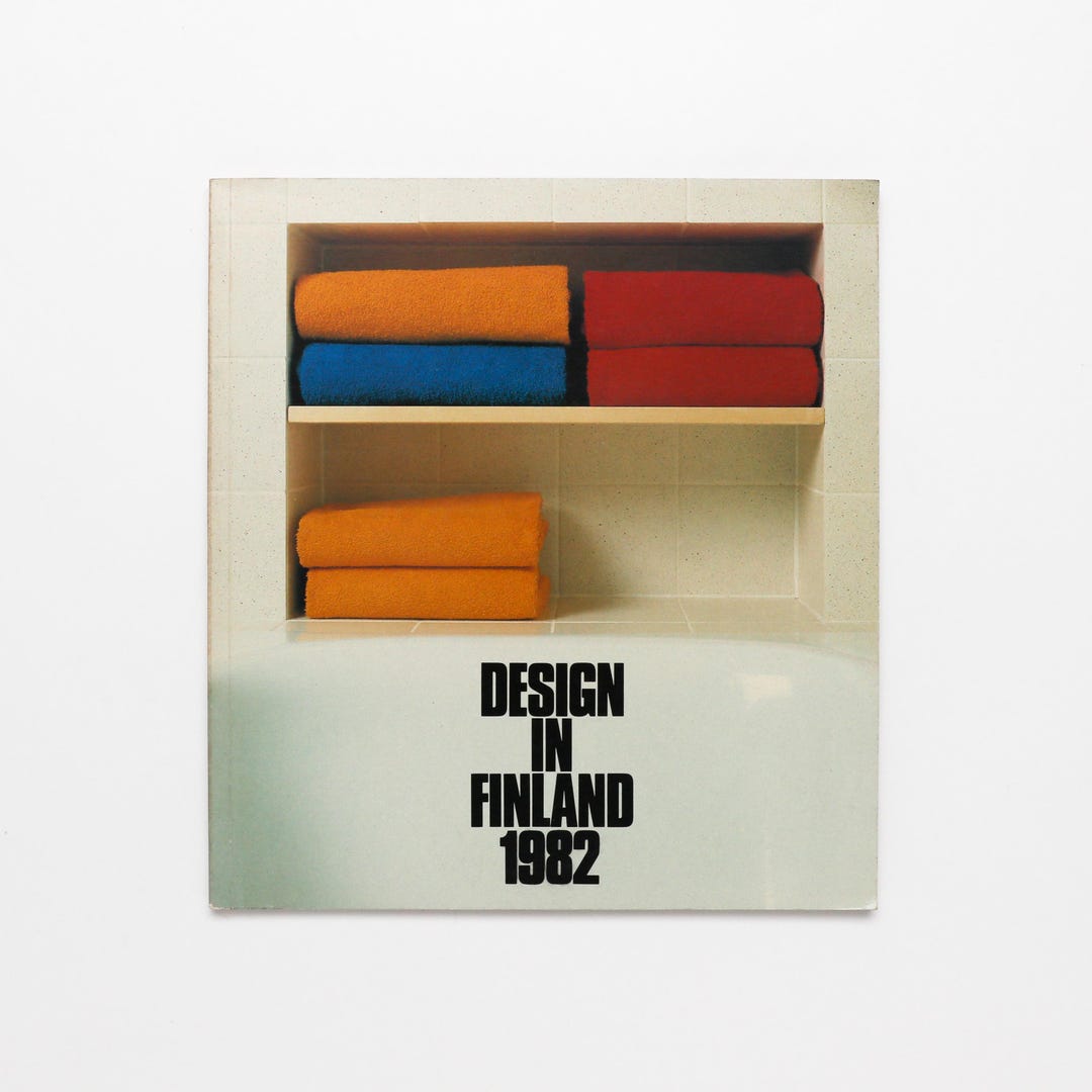 Design in Finland, 1982 - Vintage Coffee Table Book, MCM Decor ...
