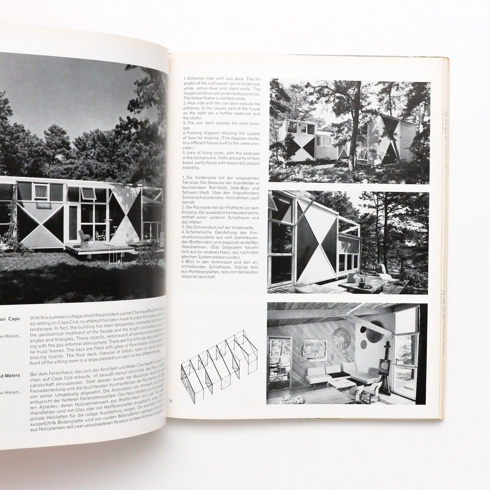 Holiday Houses - Vintage Coffee Table Book, MCM Decor, Apartment Decor ...