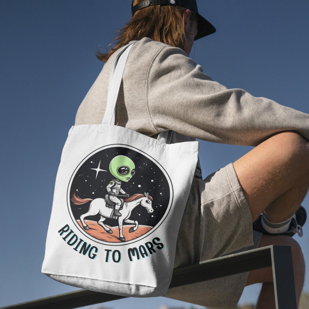 Alien Riding Horse Clipart | Funny Space PNG Riding to Mars Sublimation ...