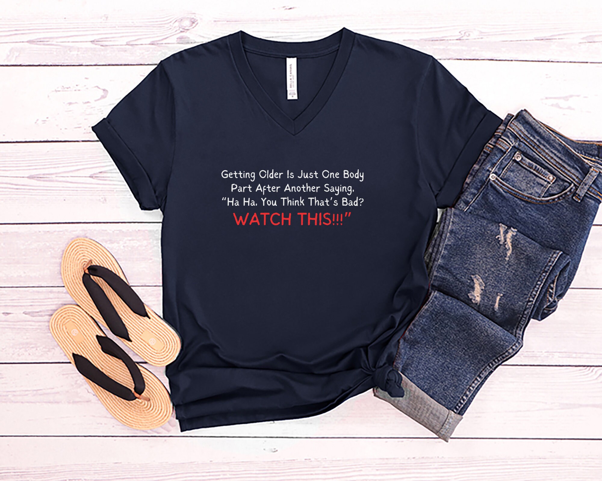 Funny Aging T-shirt: Getting Older Body Parts Humor Tee - Etsy