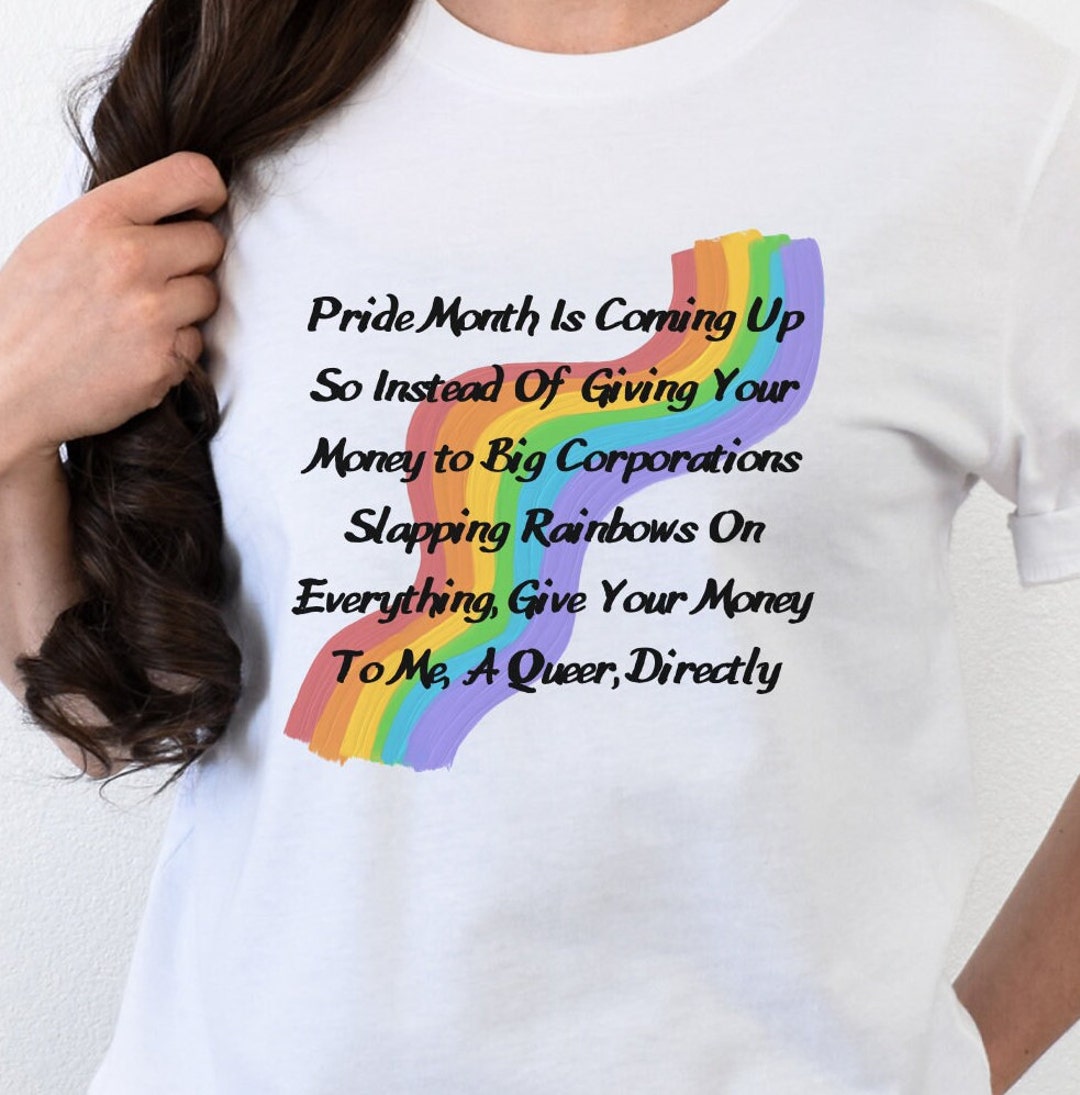 LGBTQ "pride Month is Coming up so Instead of Giving Your Money to Big ...