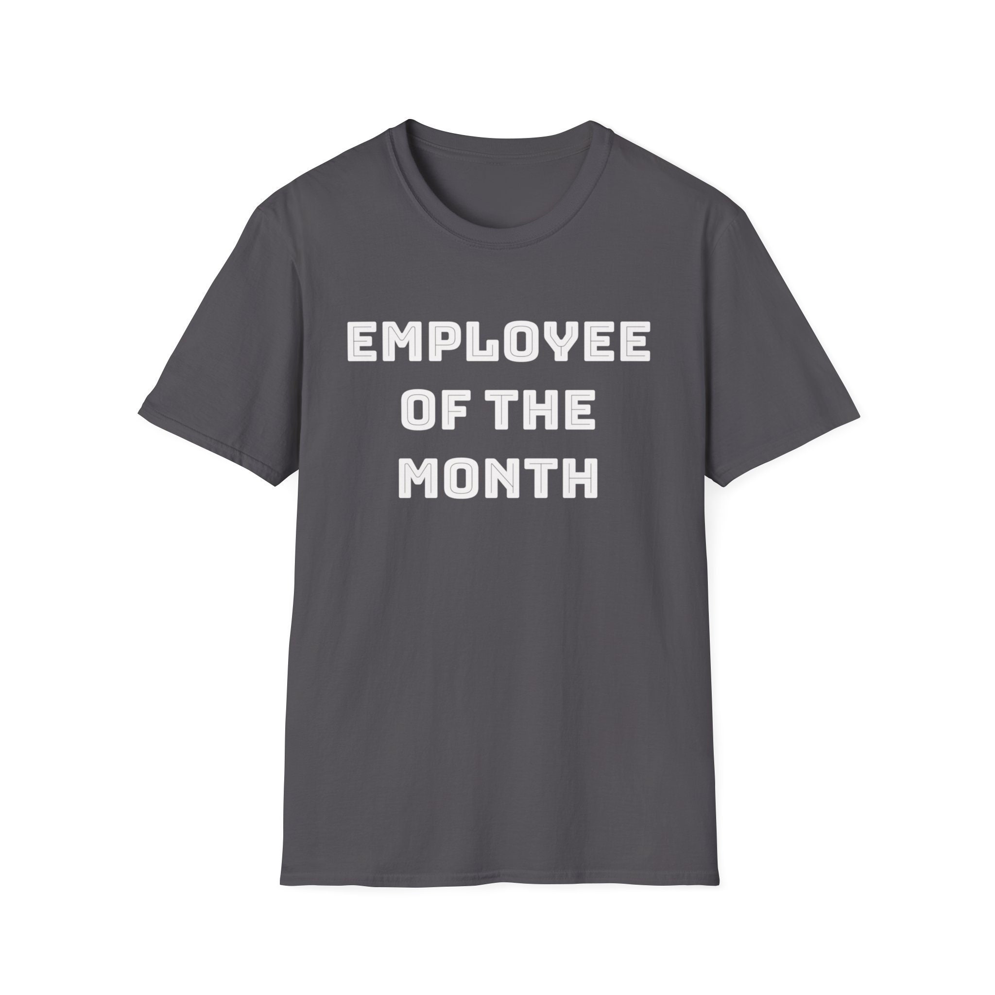 Employee of the Month T-shirt Customizable Recognition Tee Perfect for ...