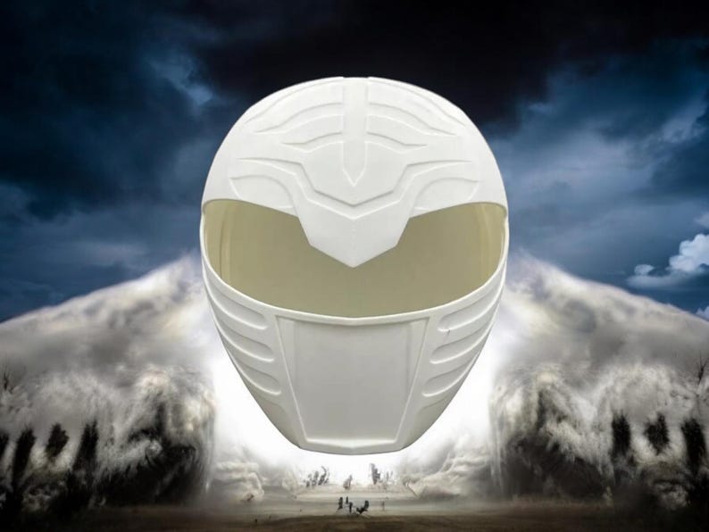 Mighty Morphin Power Ranger - White Ranger Diy Kit - Etsy