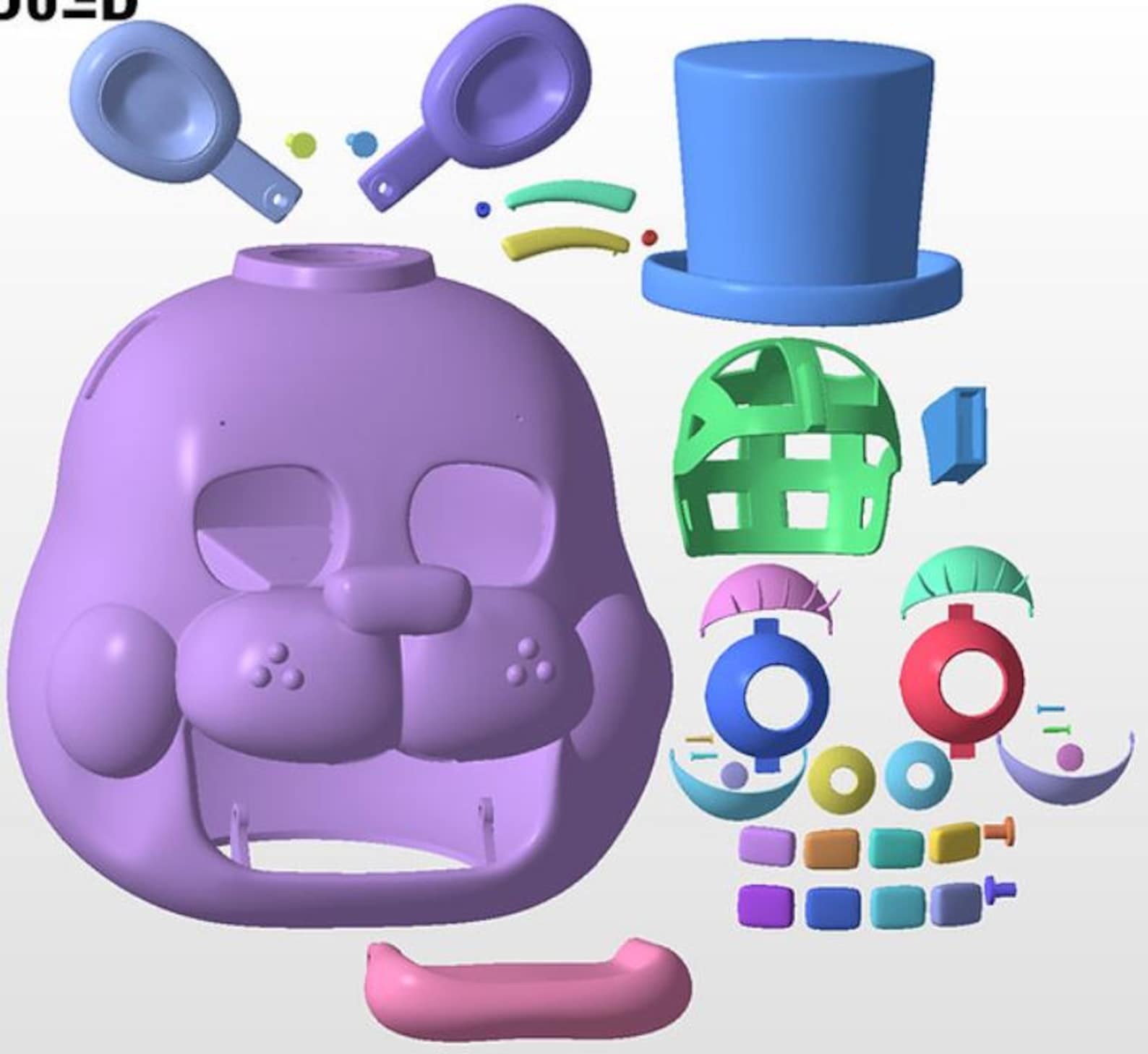 Giant Toy Fazzy 2025 DIY KIT - Etsy