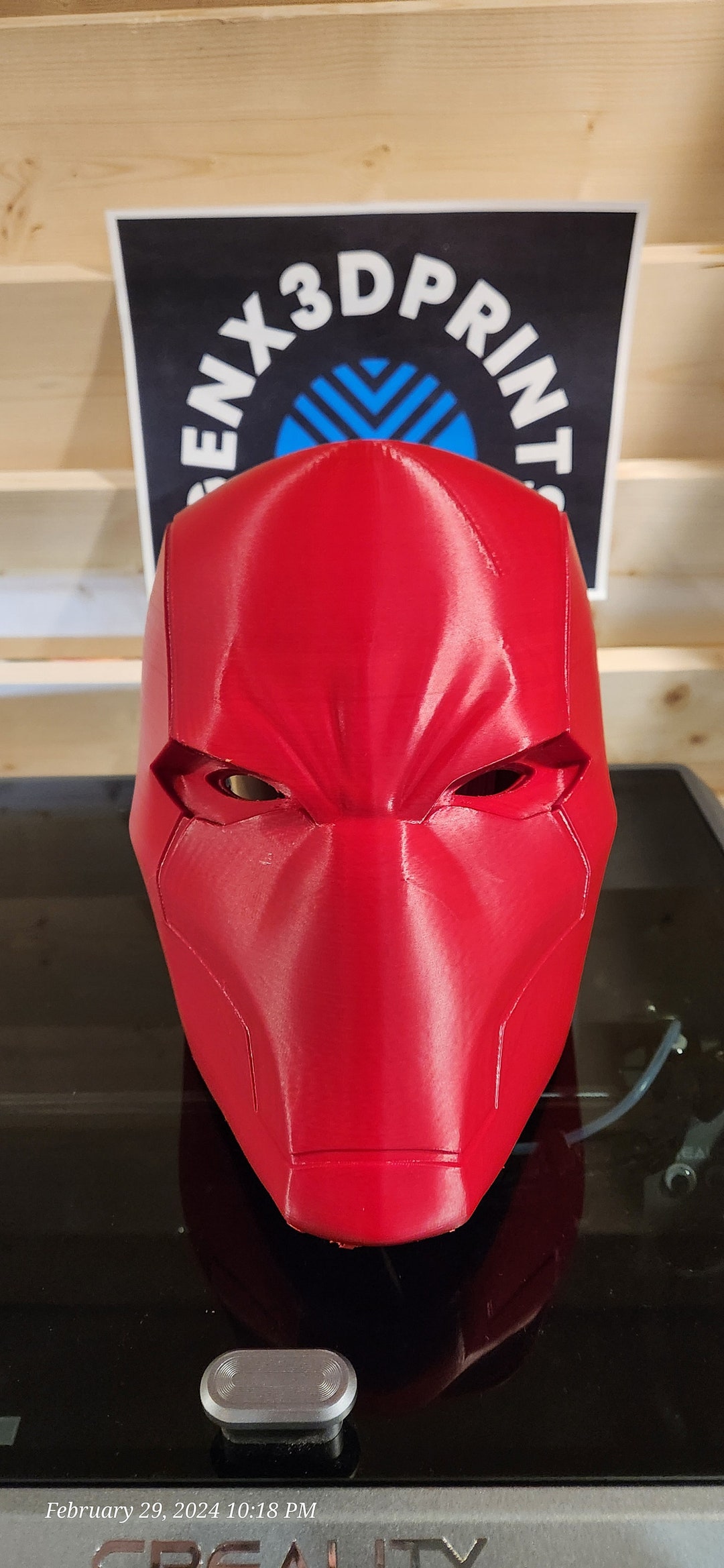 Red Hood Rebirth Helmet - Etsy