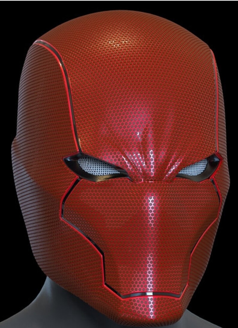 Red Hood Rebirth Helmet - Etsy