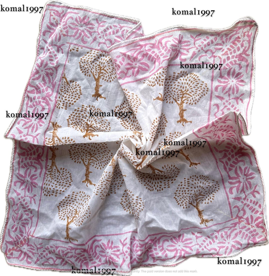 Beautiful Tree Bandana, Scarf Bandana, Bohemian Bandana, Bandana ...