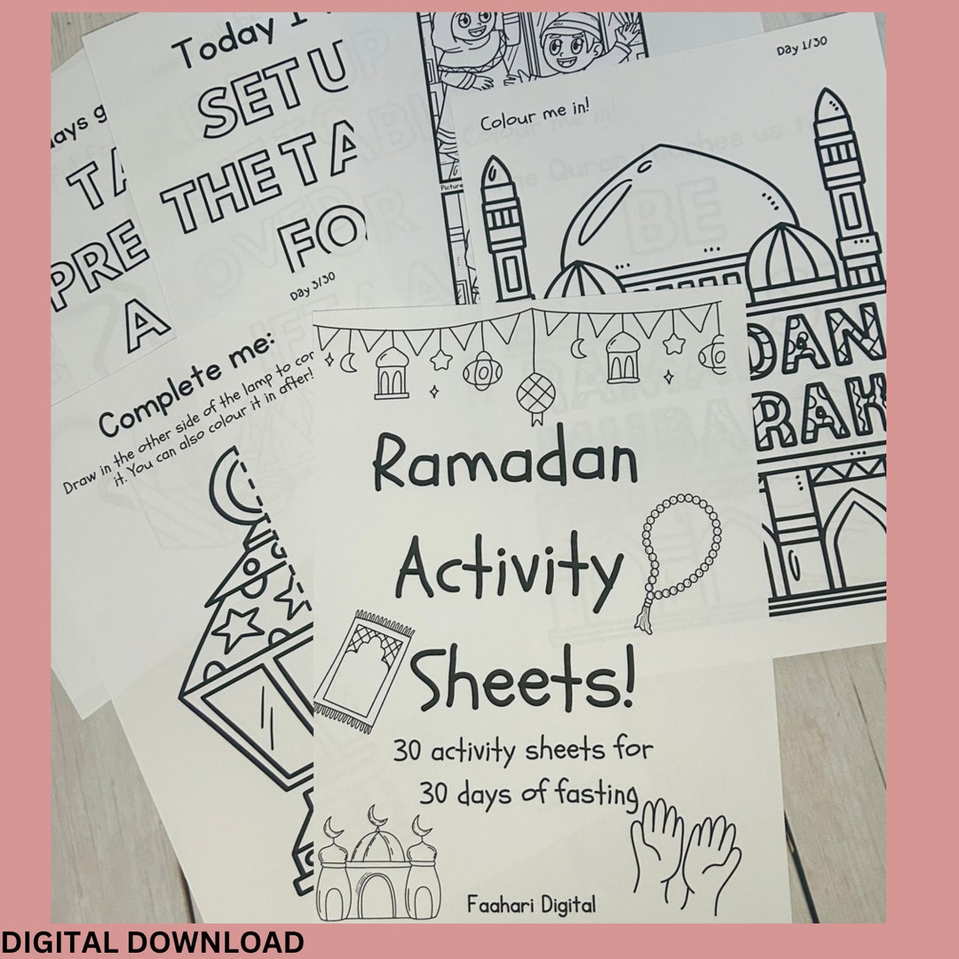 Ramadan Activity Sheets | Muslim Child | Activities for Fasting ...