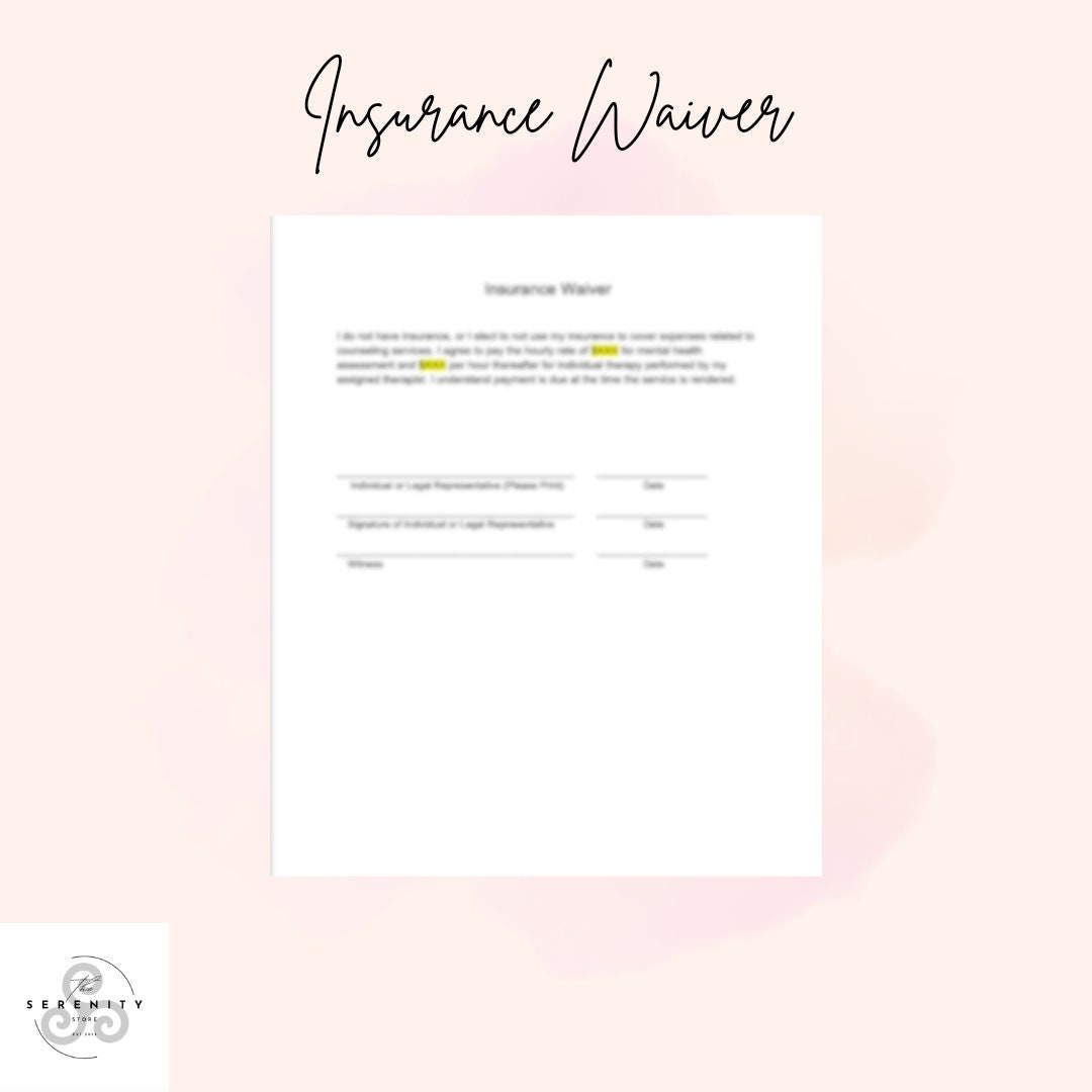 Therapy Billing Forms Bundle - Etsy