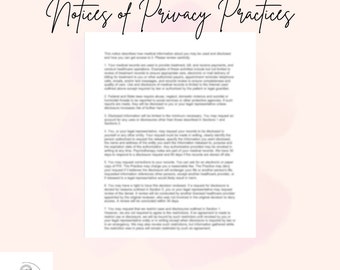 Printable HIPAA Consent Form Template, Medical Consent New Patient Form ...