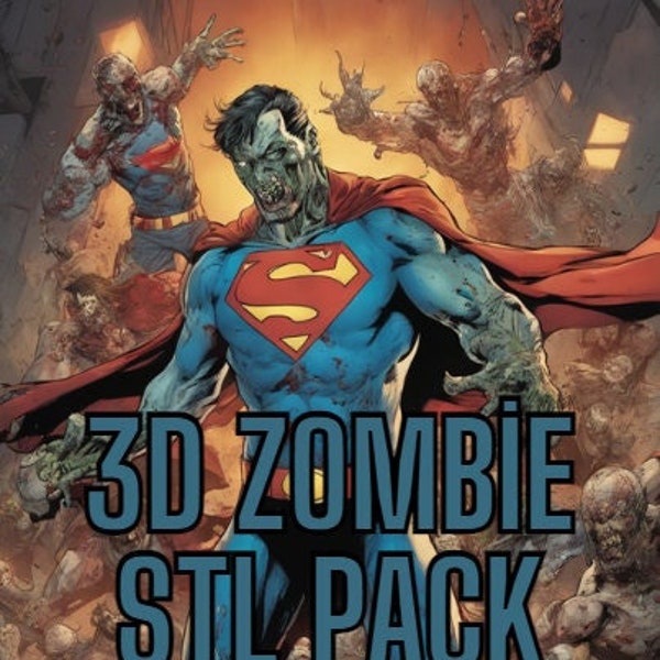 Zombie Stl - Etsy