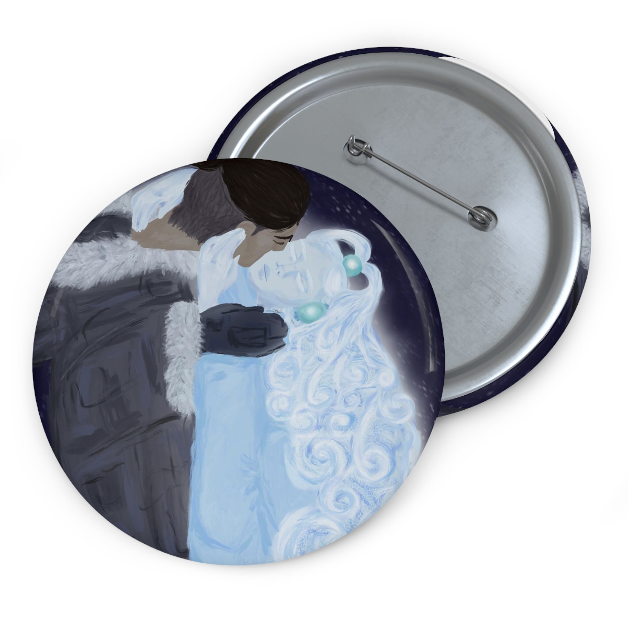The Kiss of Princess Yue and Sokka Pin - Etsy