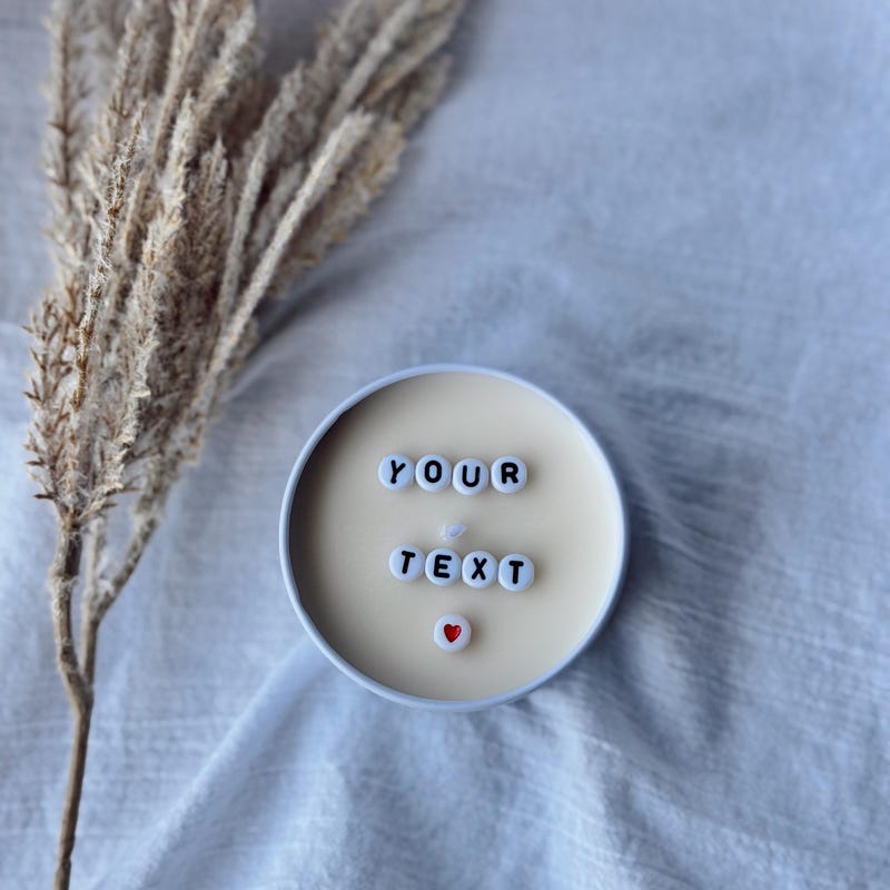 Candles With Message - Etsy