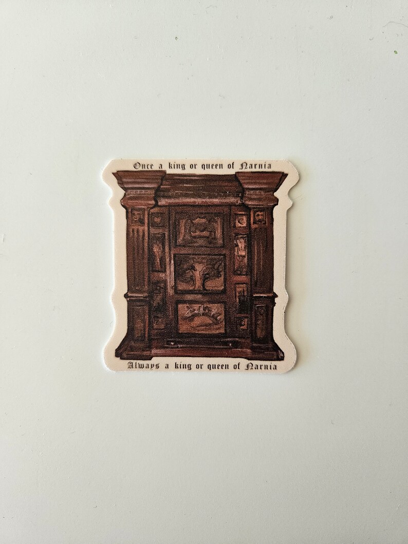 Narnia Wardrobe Sticker Hand-drawn - Etsy