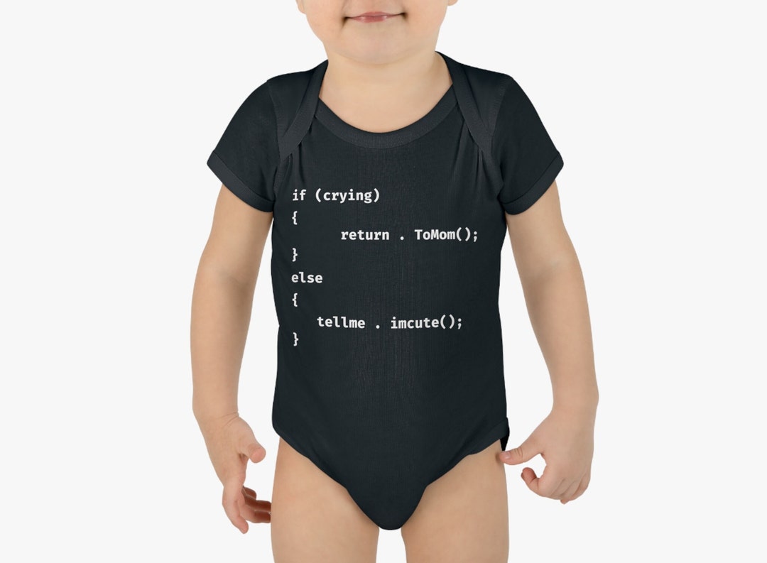 Baby Onesie Mommy Programmer Programmer Baby Onesie Programmer Baby Geek Baby Mommys Future ...
