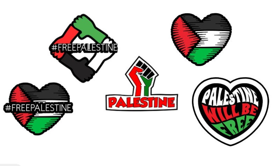 Free Palestine Stickers-free Palestine Laptop Stickers-5 Pieces ...