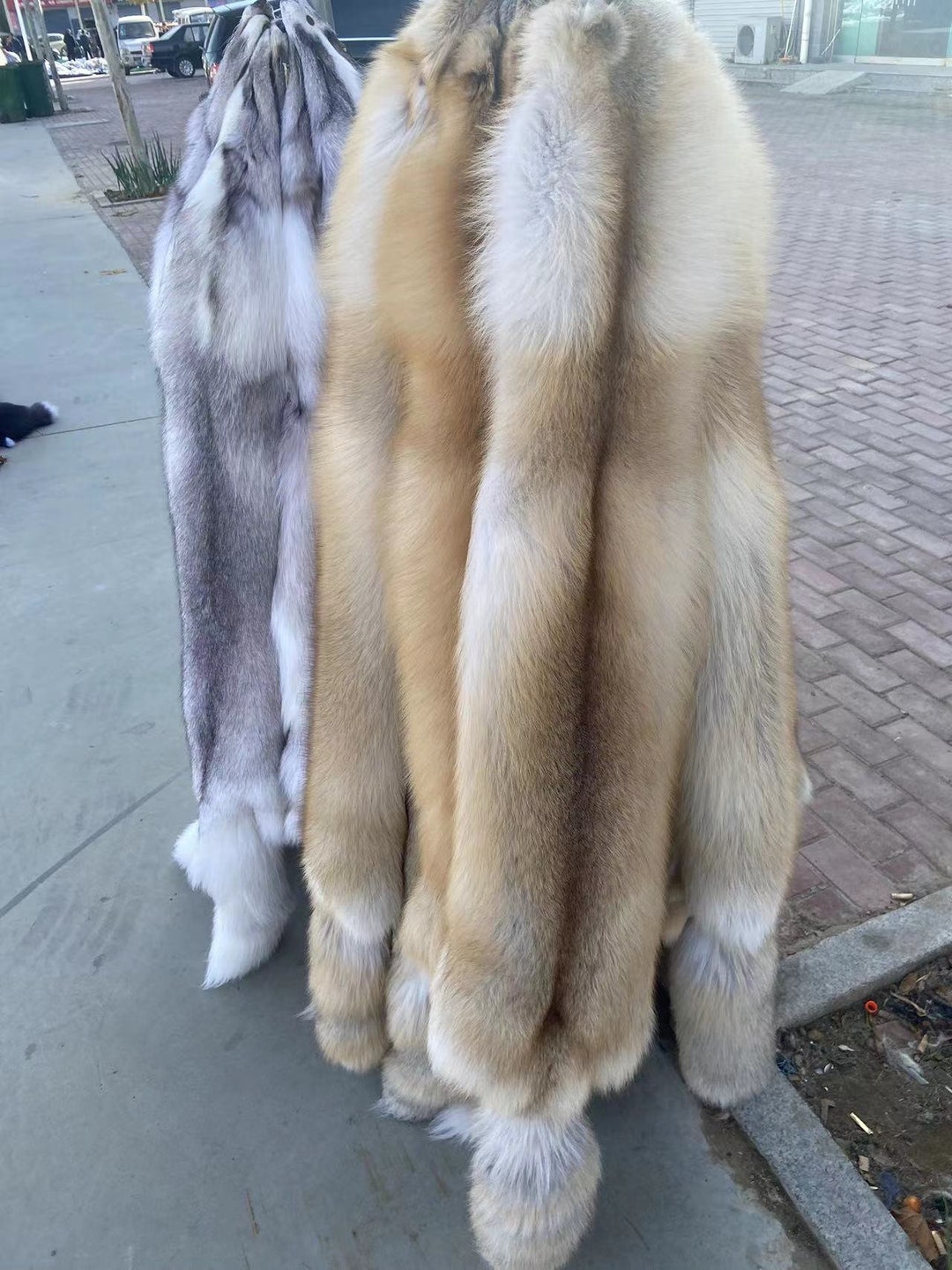 Naturally Grown Sun Fox Fur: Genuine Ultra Soft Tanning - Etsy