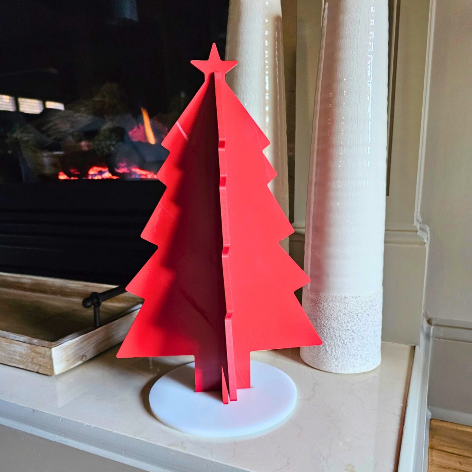 3D Interlocking Christmas Tree - Etsy