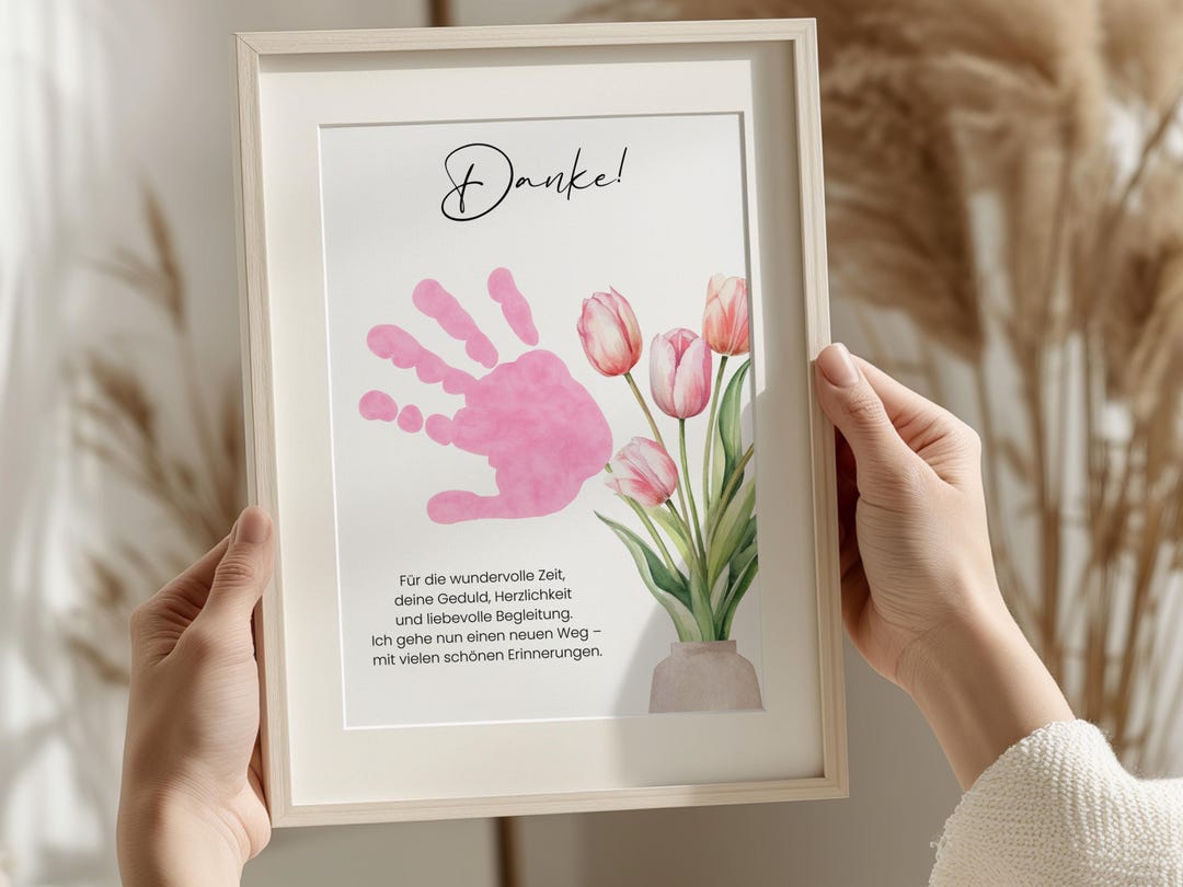 Abschiedsgeschenk Erzieherin, Abschied Kita Geschenk Kindergarten ...