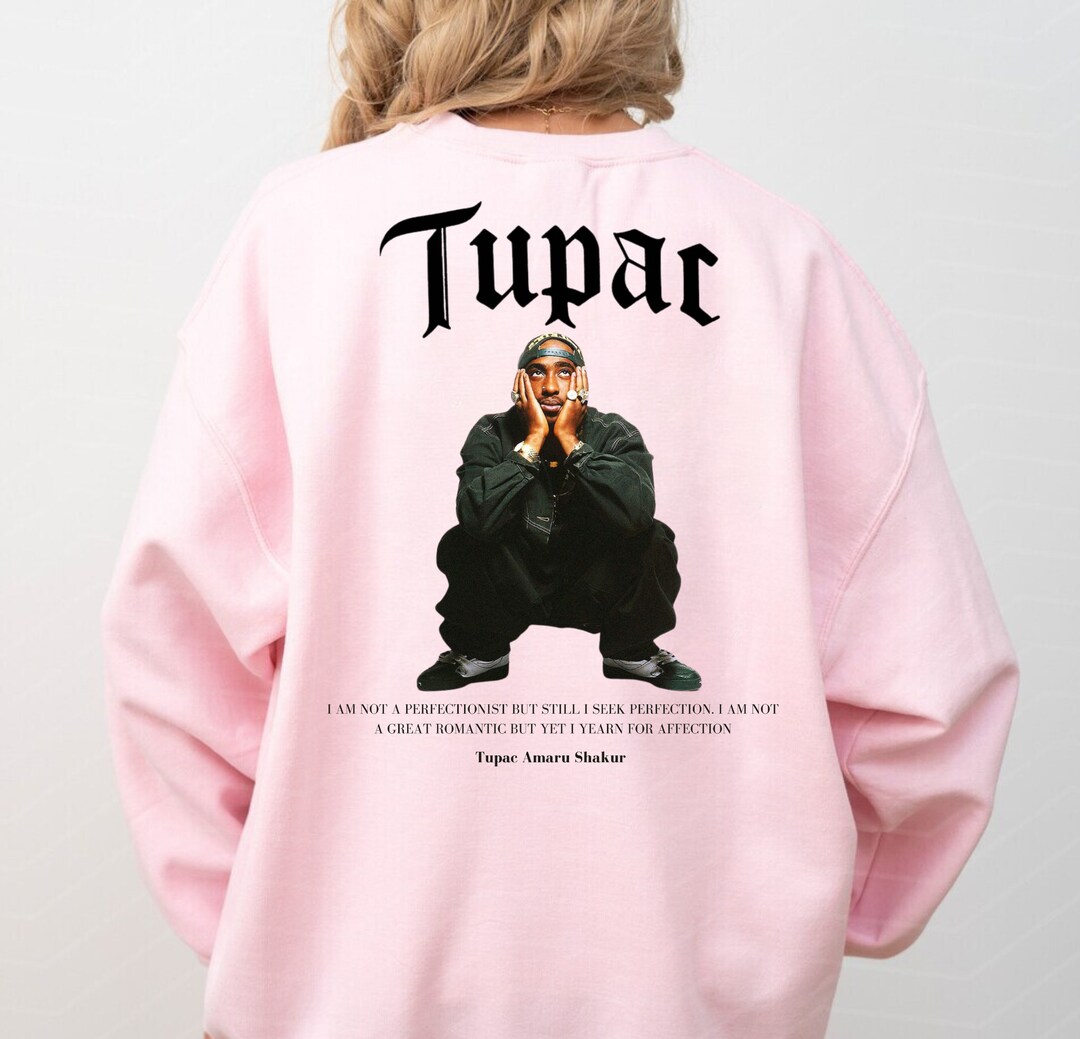 Unisex Tupac Crewneck Sweatshirt, Tupac Merch, 2pac Shirt Tupac ...