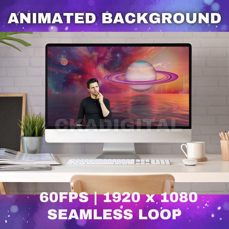 Membership for Animated Virtual Background Magical Twitch Overlay ...
