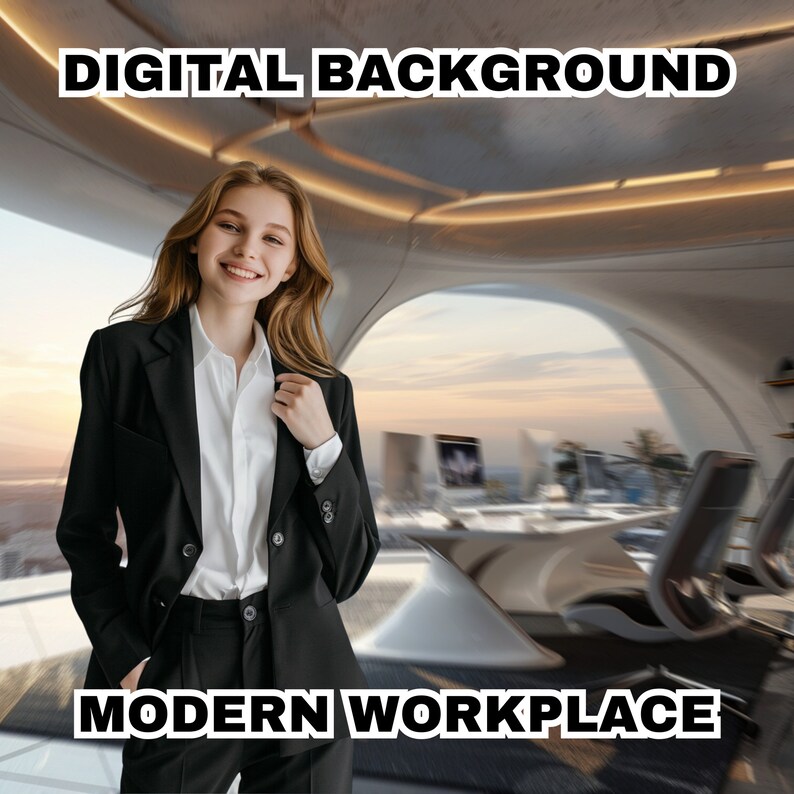 50 Soft Focus Modern Office Digital Backgrounds, 50 Modern Office ...