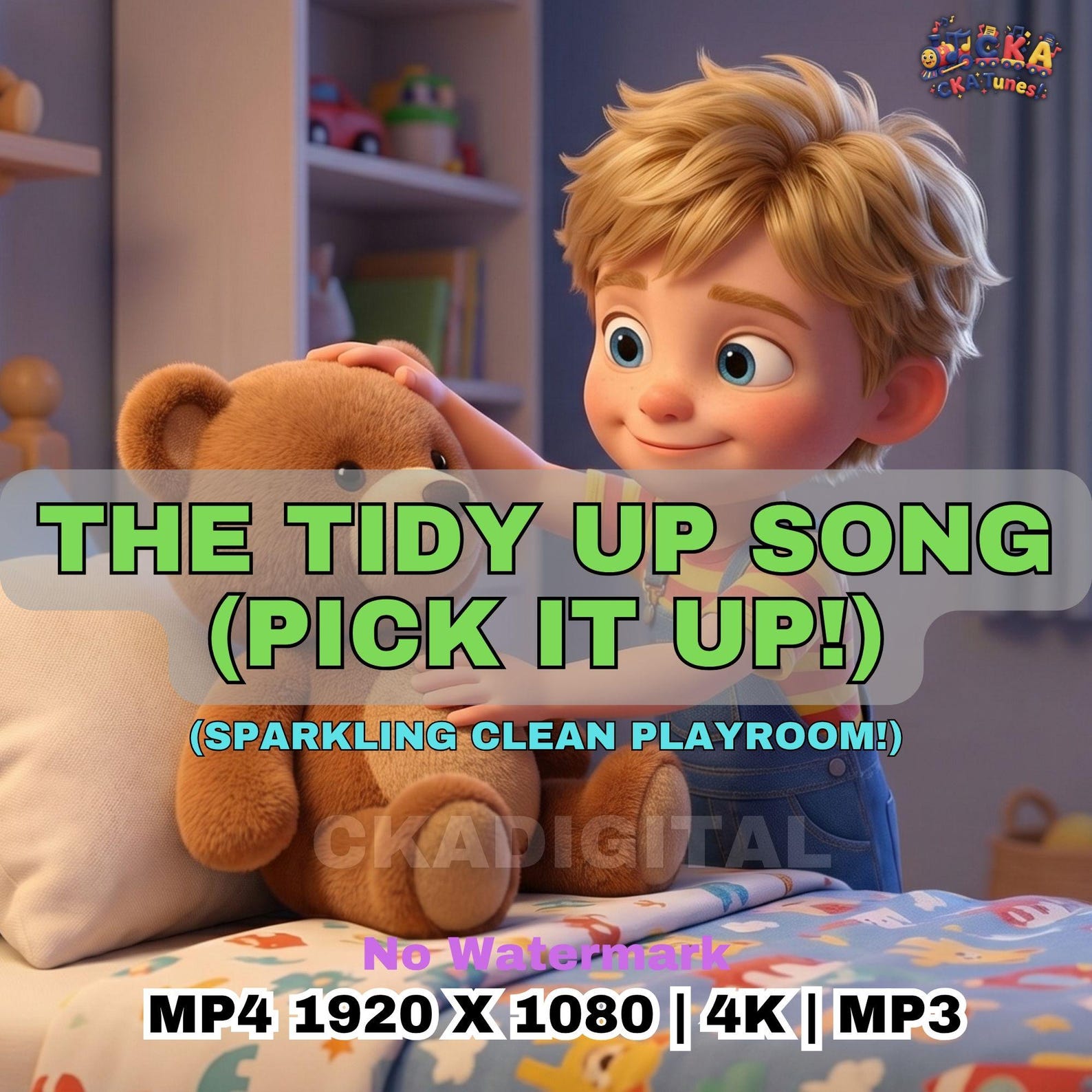 Tidy up Song for Kids | Toddler Clean up Helper | Preschool Chore ...