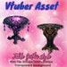 Vtuber Asset, Witch Table Gothic Style, Stream Decoration, Vtuber ...