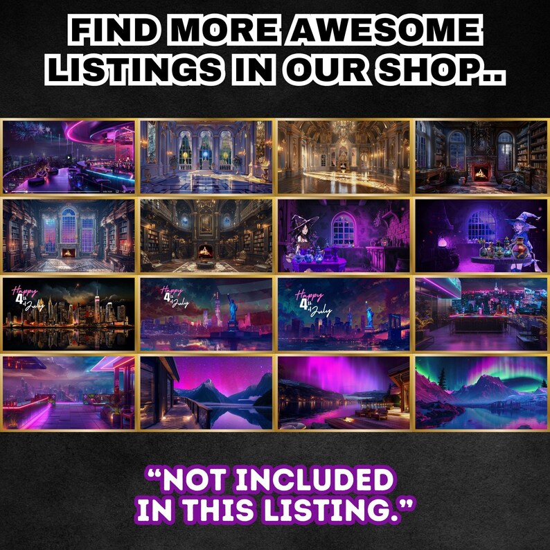 Animated Fireworks Vtuber Background, City Skyline Streaming (MP4) - Etsy