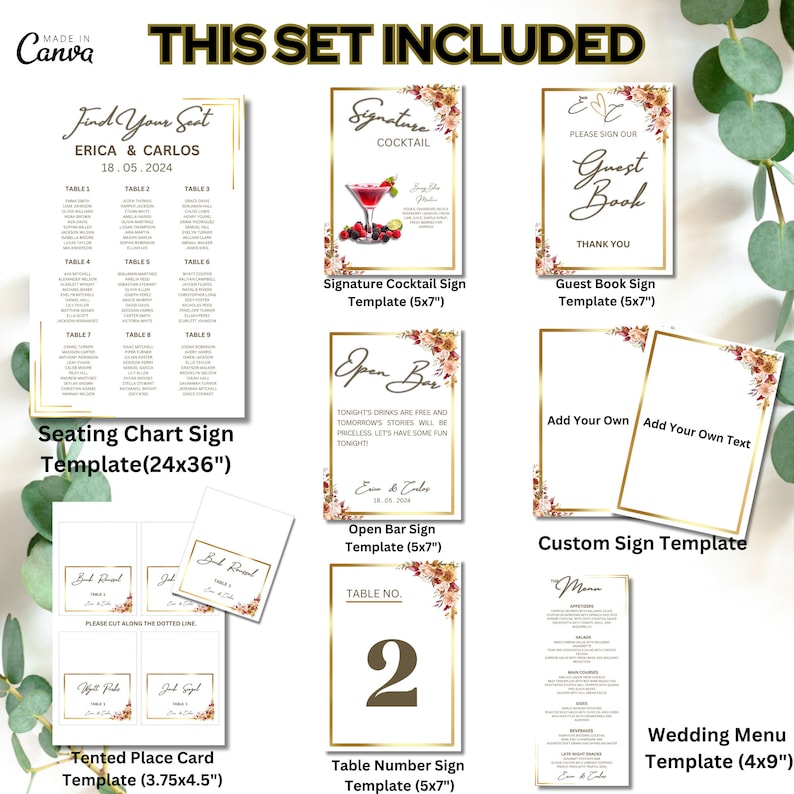 Editable Wedding Invitation, Electronic Wedding Invitation, Wedding ...