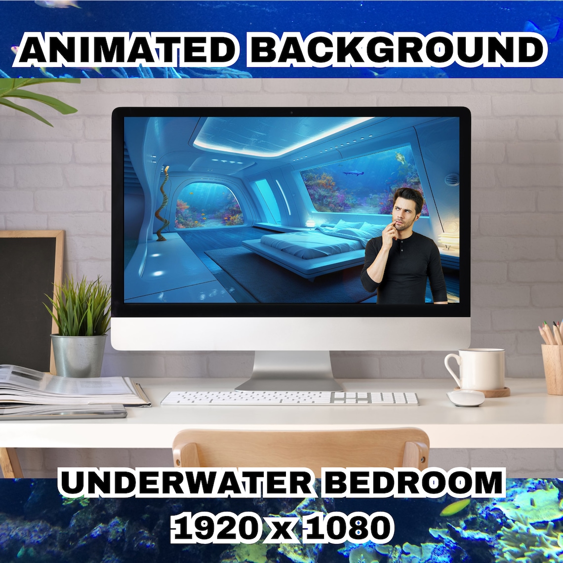 Vtuber Animated Background, Animated Background, Romantico Live Stream ...
