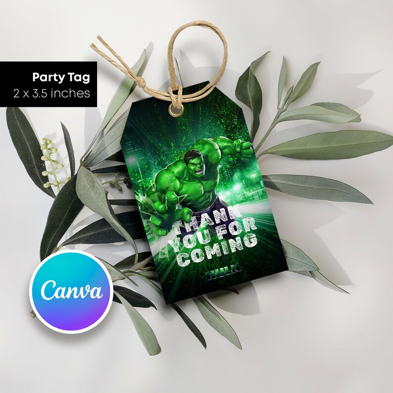Editable Hulk Birthday Invitation Hulk Smash Party Digital - Etsy