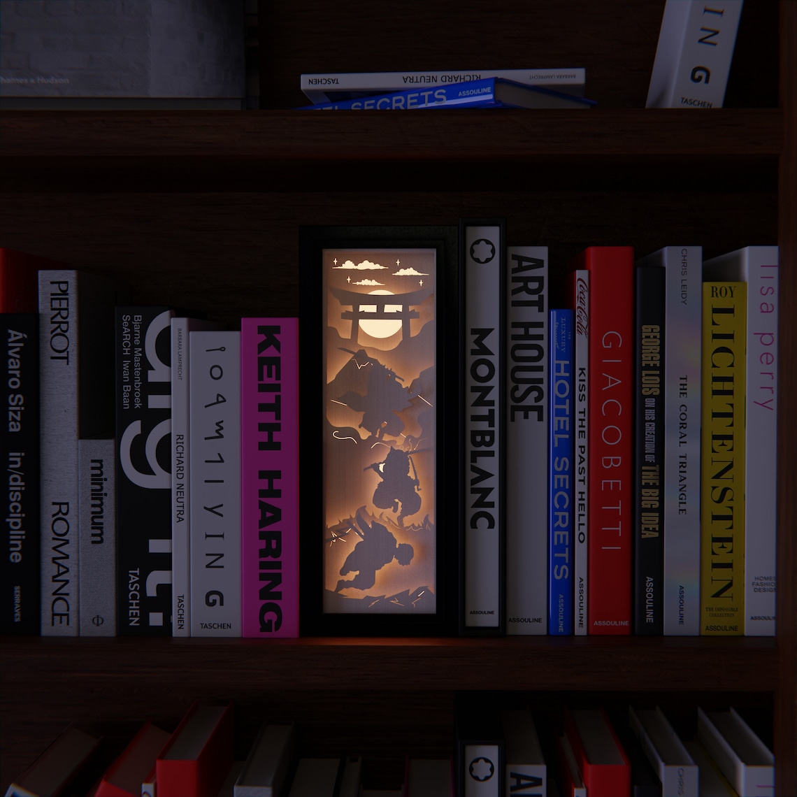 Demon Slayer Book Nook Template DF SVG DXF - Etsy Canada