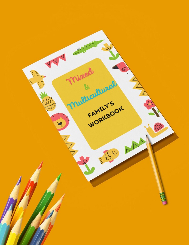 Printable Multicultural Heritage Activity Sheet for Kids Teach Mixed ...