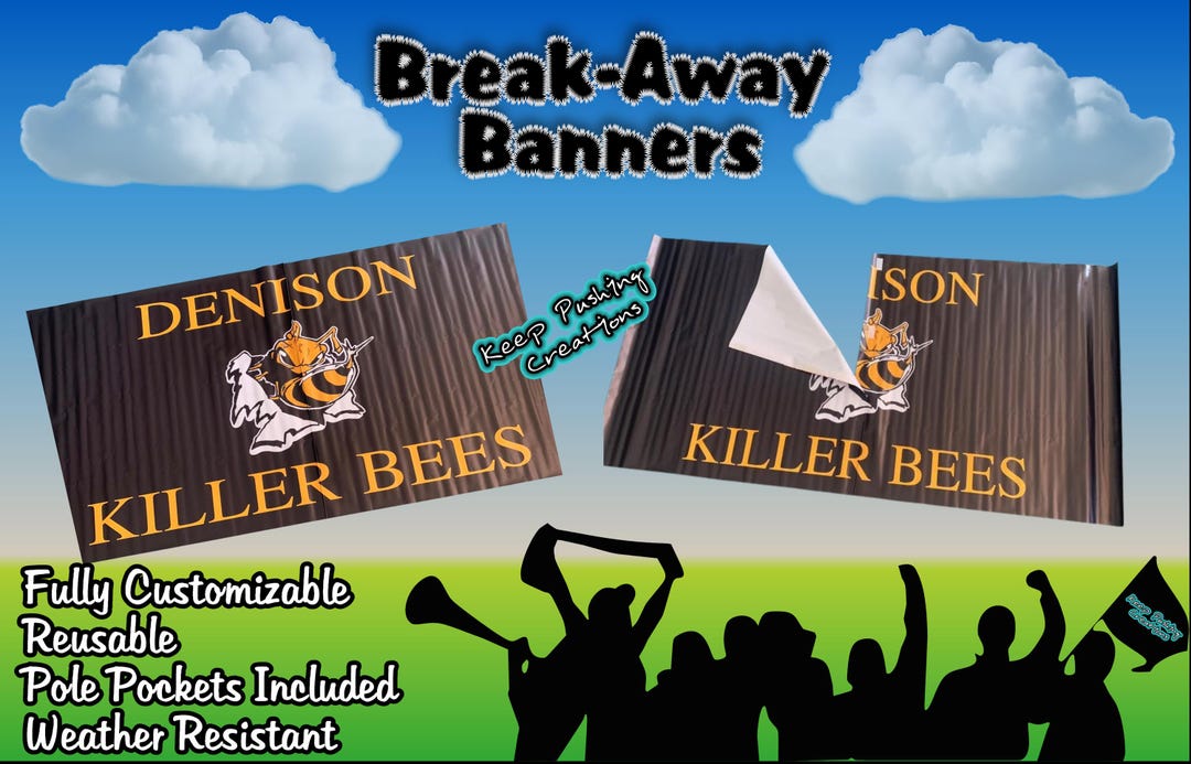Break-away Banners - Etsy