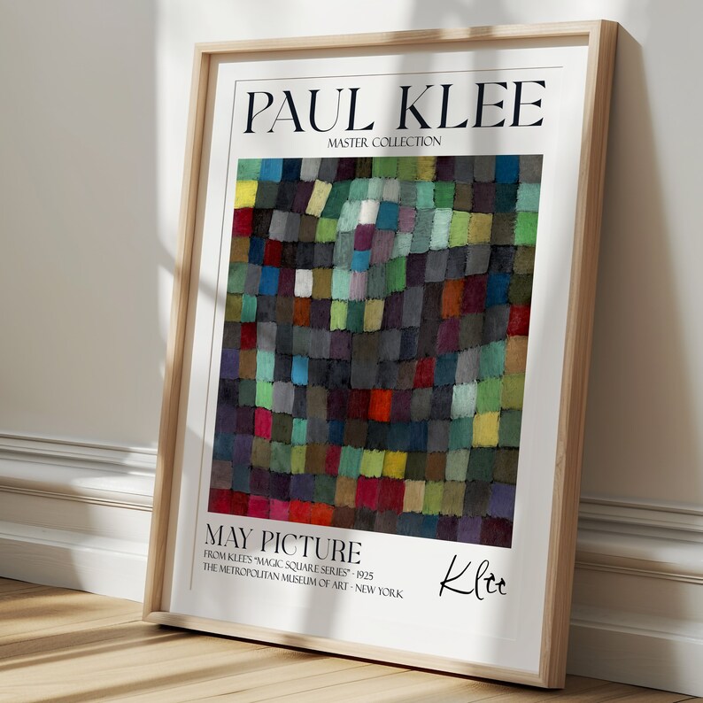 Paul Klee Exhibition Poster, May Picture, Museum Art Work, Famous ...