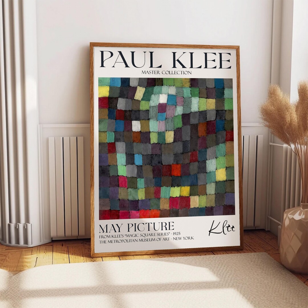 Paul Klee Exhibition Poster, May Picture, Museum Art Work, Famous ...