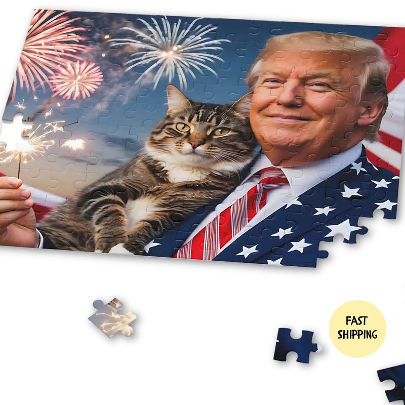 Donald Trump Puzzle - Etsy