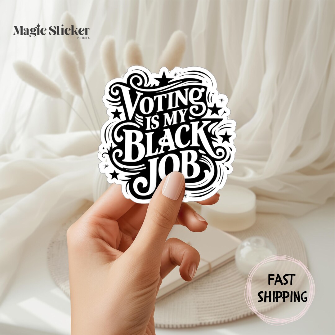 Vote Sticker, Election 2024 Sticker, Election, Vote, Voting, Election ...