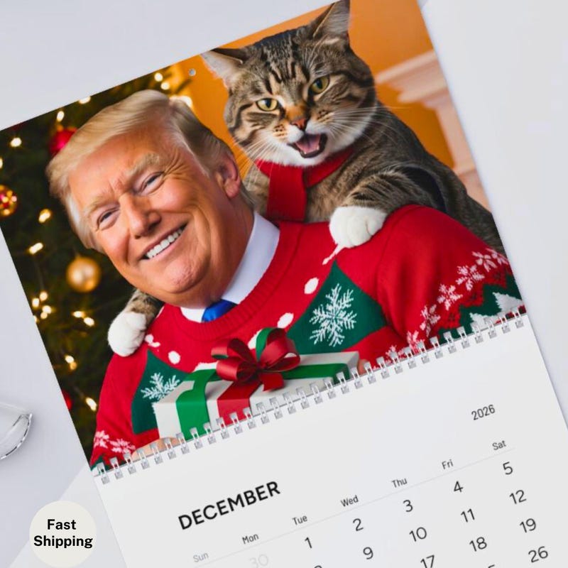 Trump 2026 Calendar - Etsy
