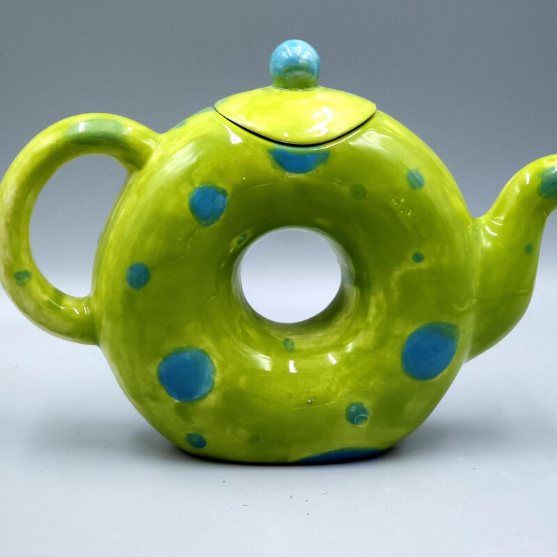 Doughnut Teapot - Etsy