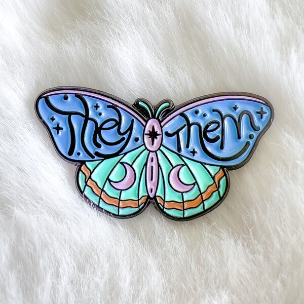 Moth Brooch - Etsy