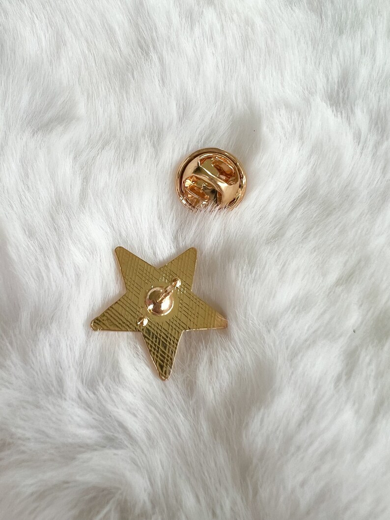I Tried Gold Star Enamel Pin, Funny Star Badge, Sarcastic Lapel ...