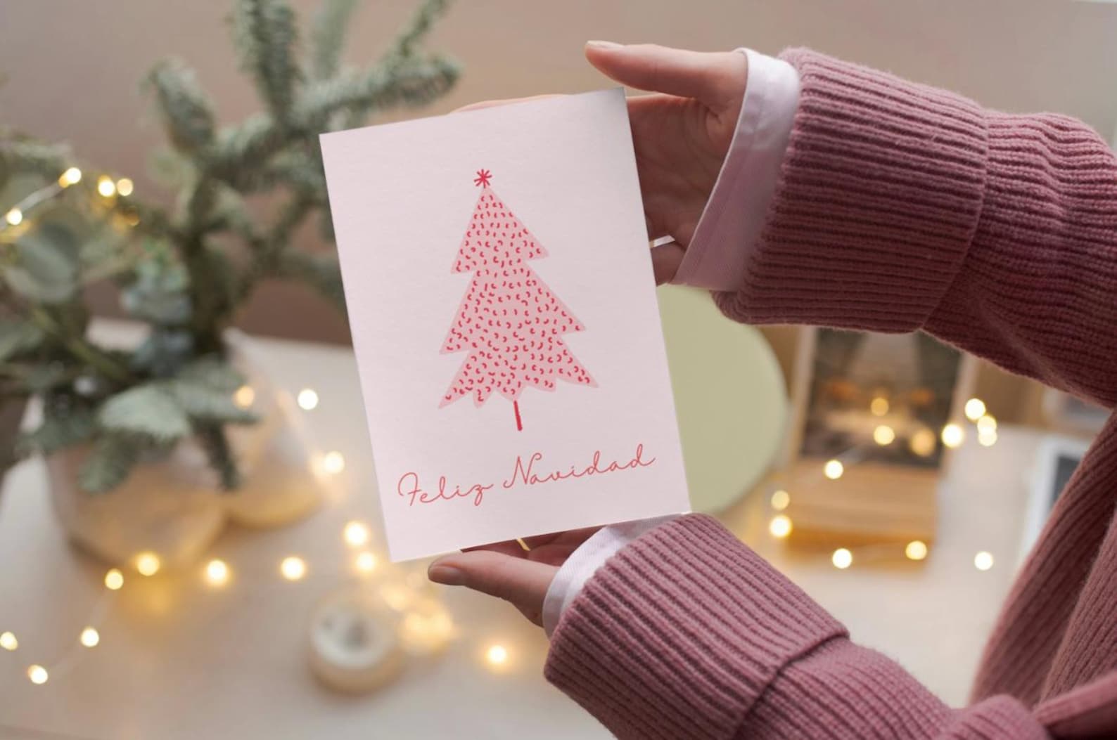 Feliz Navidad Printable Card | Instant Download | Spanish Christmas ...