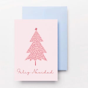 Feliz Navidad Printable Card | Instant Download | Spanish Christmas ...