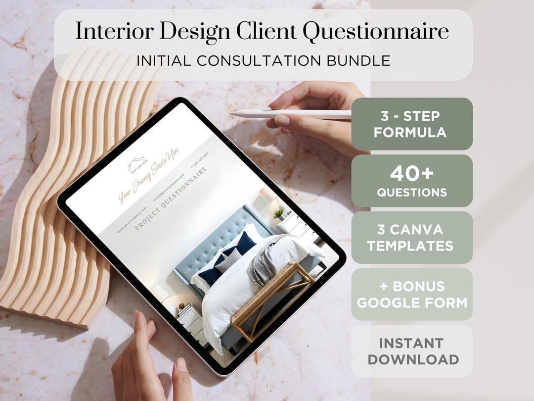 Interior Design Client Questionnaire Interior Design Questionnaire ...
